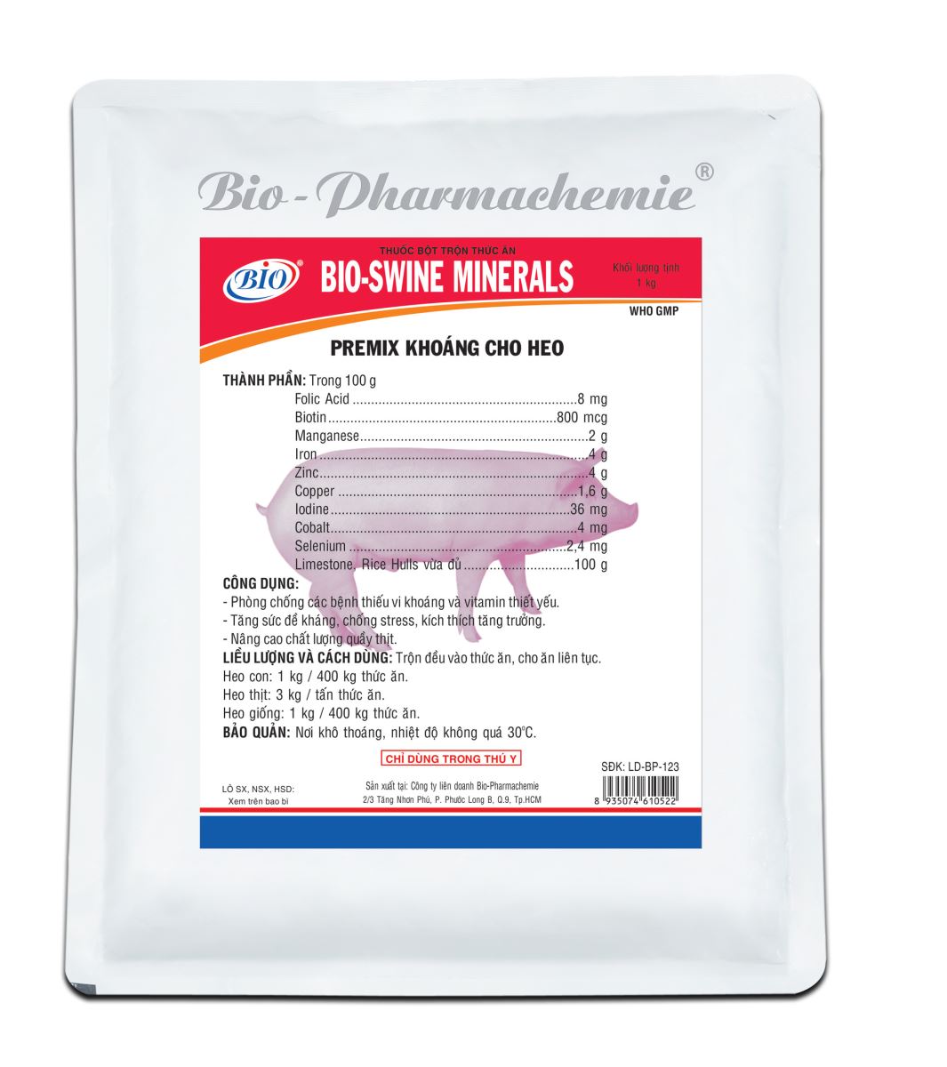 BIOSWINE MINERALS - BIO PHARMACHEMIE