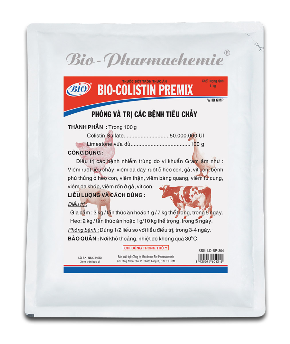 BIOCOLISTIN PREMIX - BIO PHARMACHEMIE