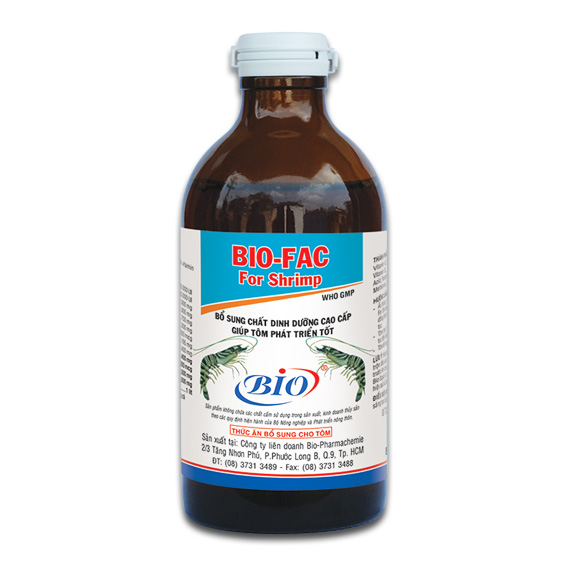 BIOFAC For Shrimp - BIO PHARMACHEMIE