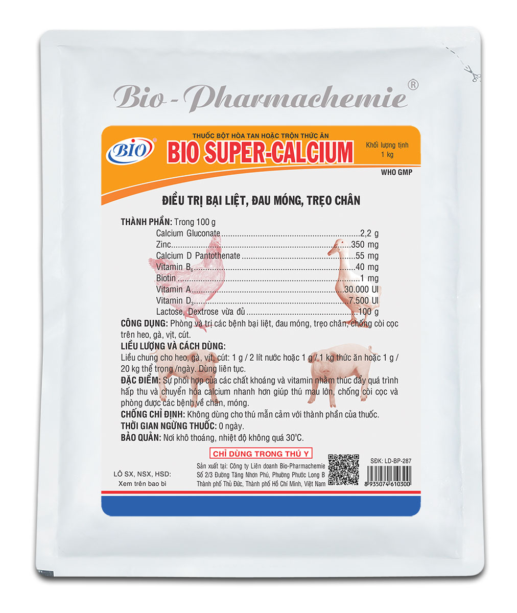 BIO SUPERCALCIUM - BIO PHARMACHEMIE
