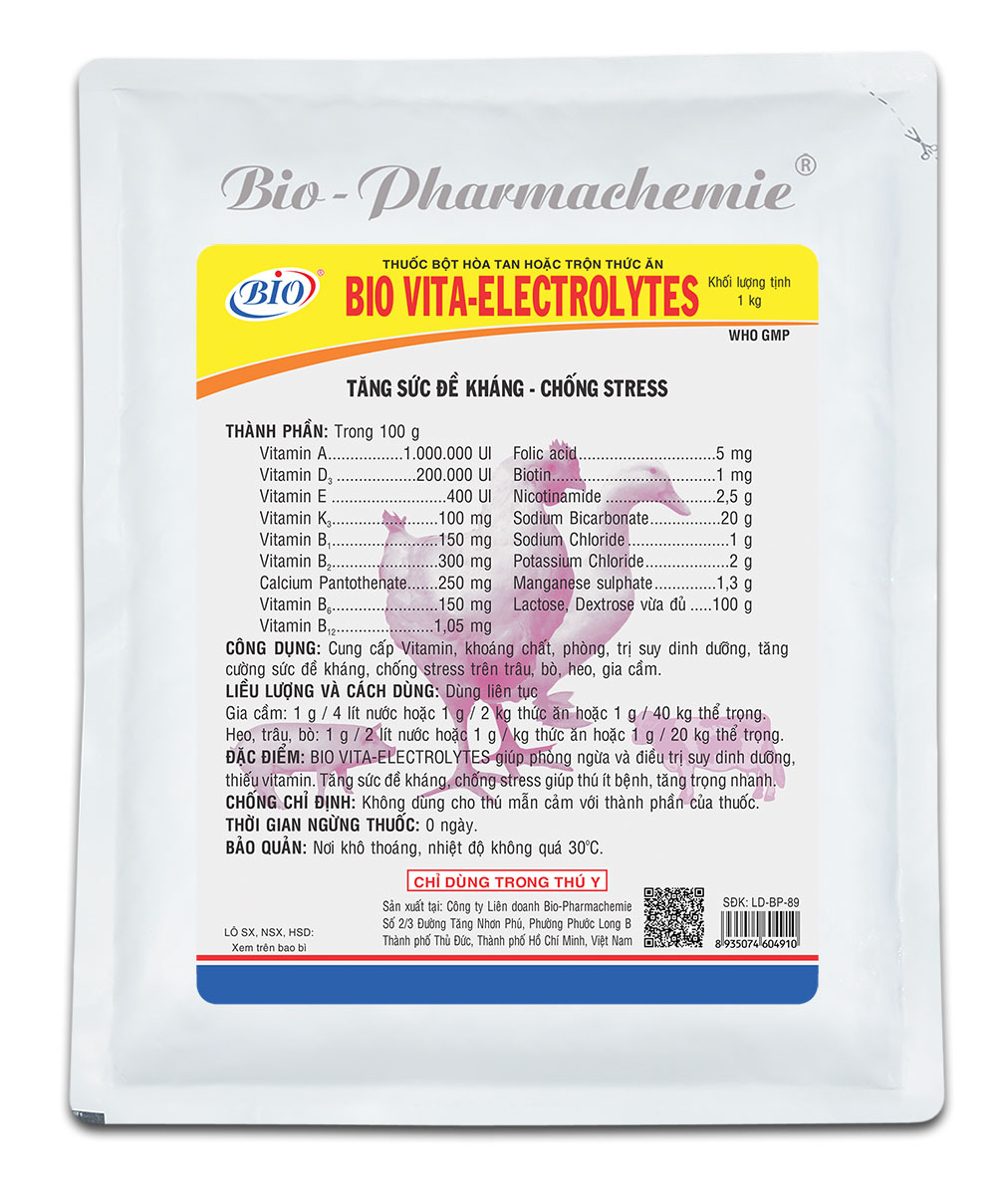 BIO VITAELECTROLYTES - BIO PHARMACHEMIE
