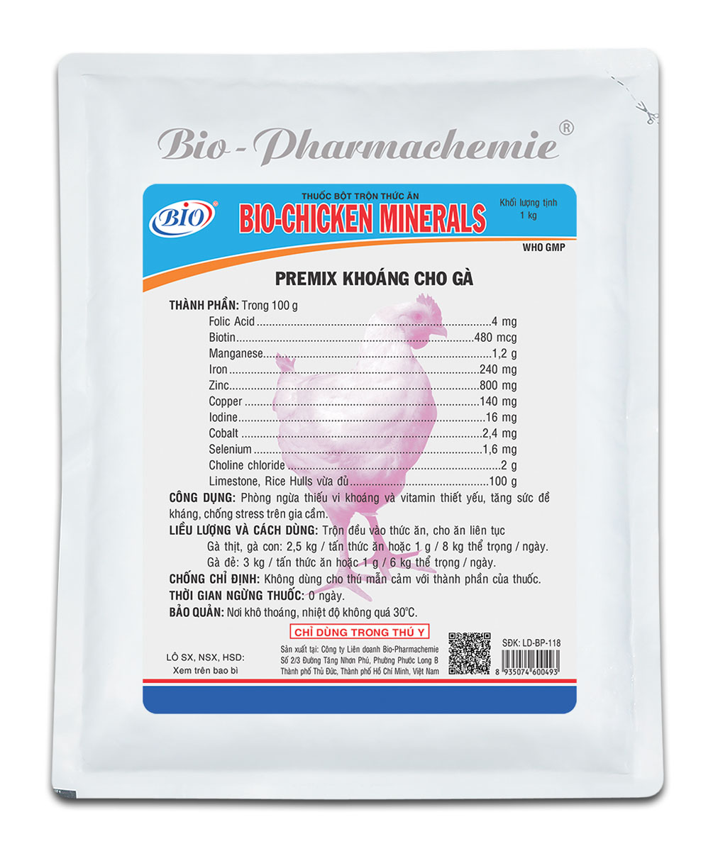 BIOCHICKEN MINERALS - BIO PHARMACHEMIE