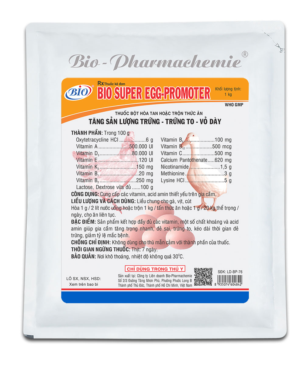 BIO SUPER EGGPROMOTER - BIO PHARMACHEMIE