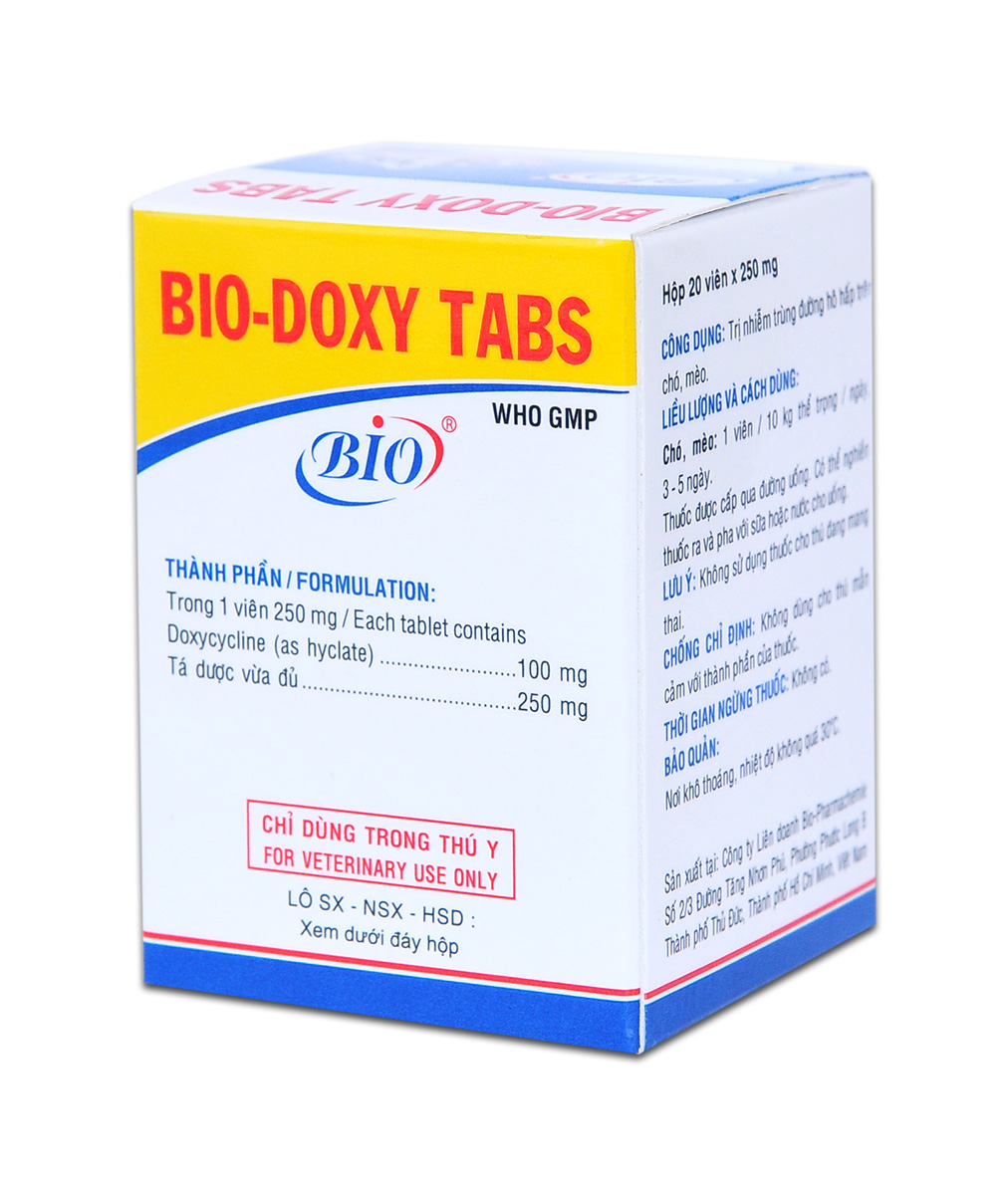 BIODOXY TABS 250mg - BIO PHARMACHEMIE